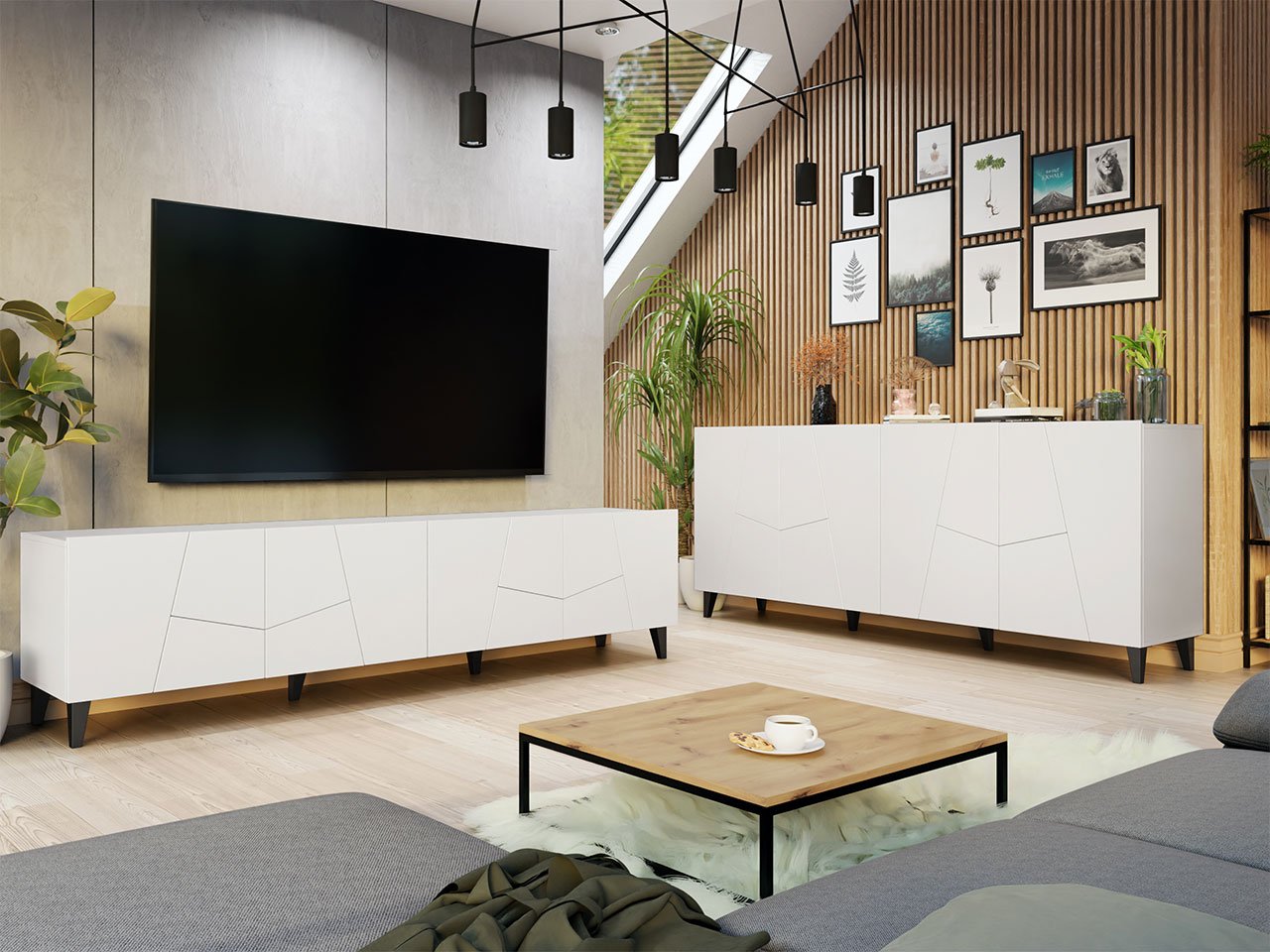 Zestaw mebli do salonu Itrulto I ⇒ Darmowa Dostawa