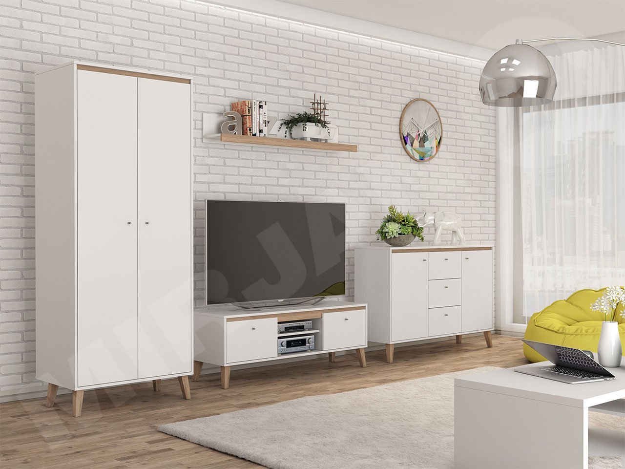 Zestaw mebli do salonu Naviedo IV | Dostawa GRATIS | Mirjan24