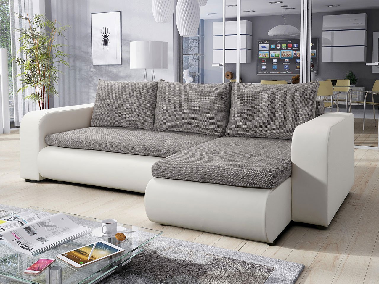 Narożnik rozkładany Boniko | Darmowa dostawa